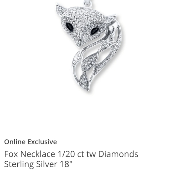 Kay Jewelers | Jewelry | Fox Diamond Necklace From Kay Jewelers | Poshmark
